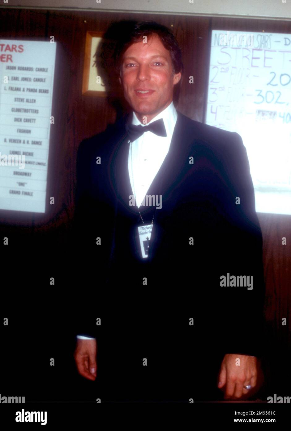 New York, New York, USA 19th February 1982 Actor Richard Chamberlain ...