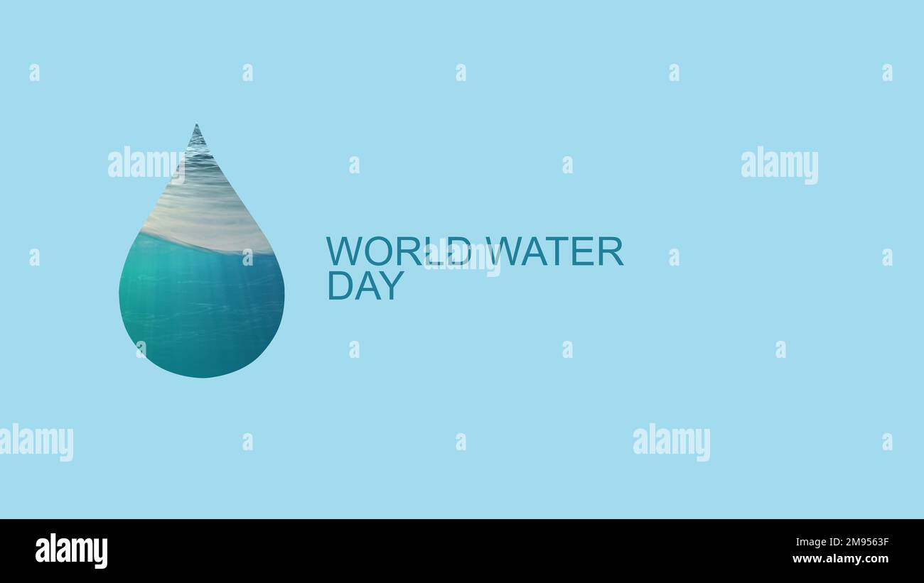 Water drop. World Water Day Stock Photo - Alamy