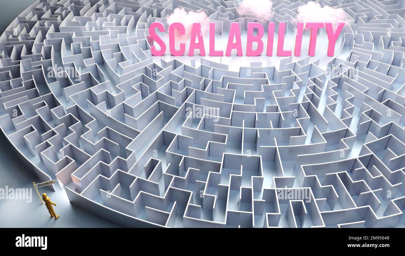 Scalability and a difficult path hi-res stock photography and images ...