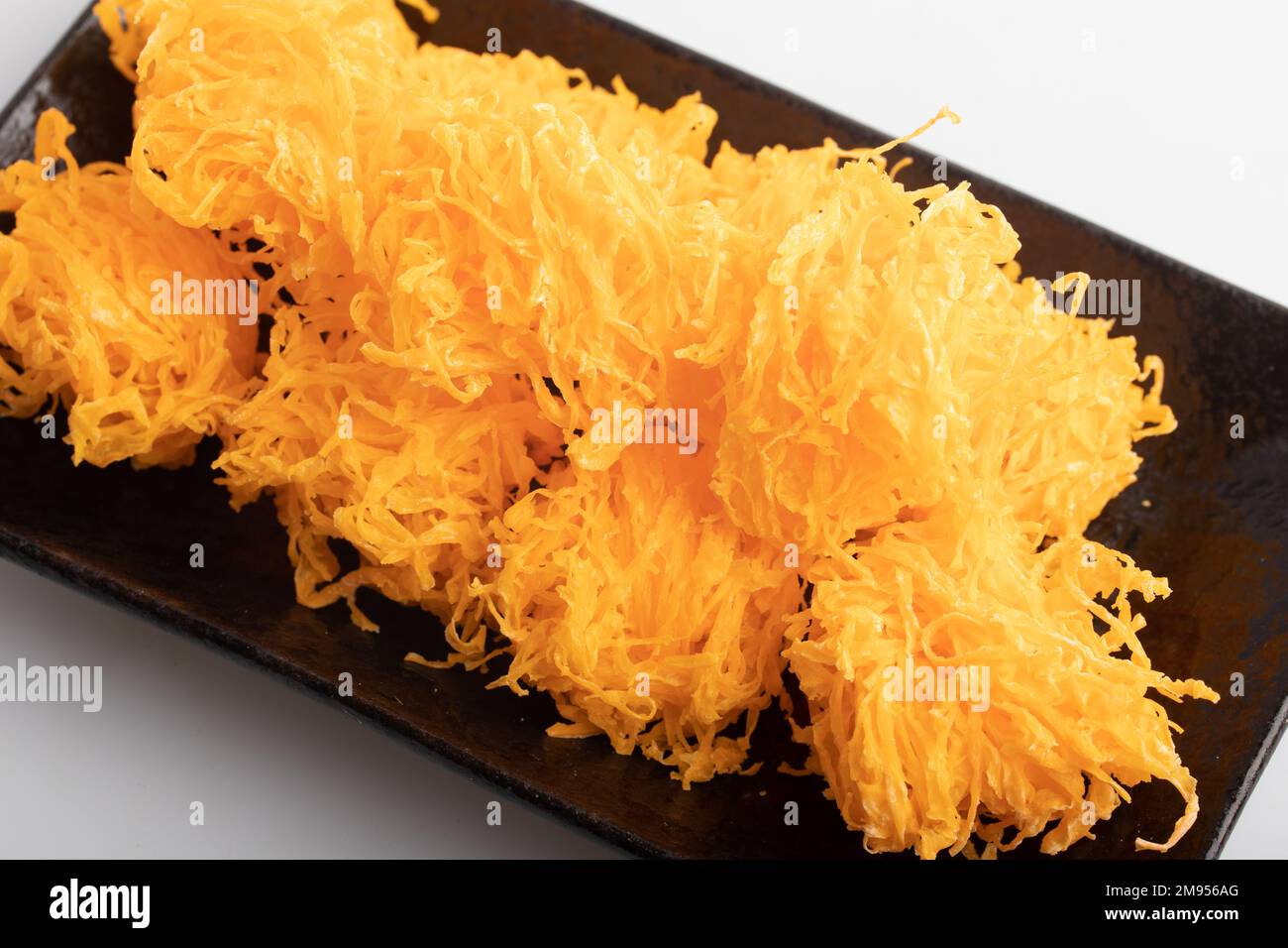 Sweet egg floss Thai sweet egg floss Stock Photo - Alamy