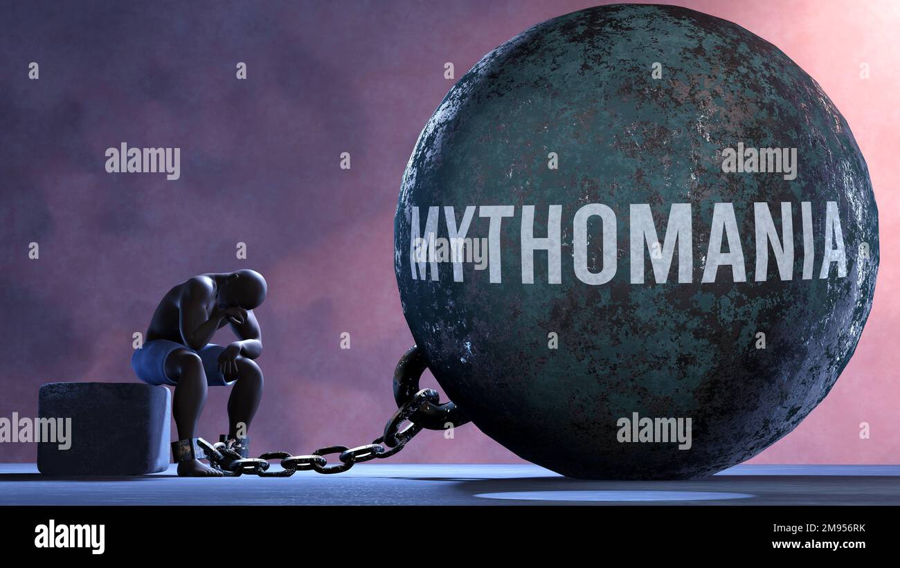 Mythomania that limits life and make suffer, imprisoning in painful ...