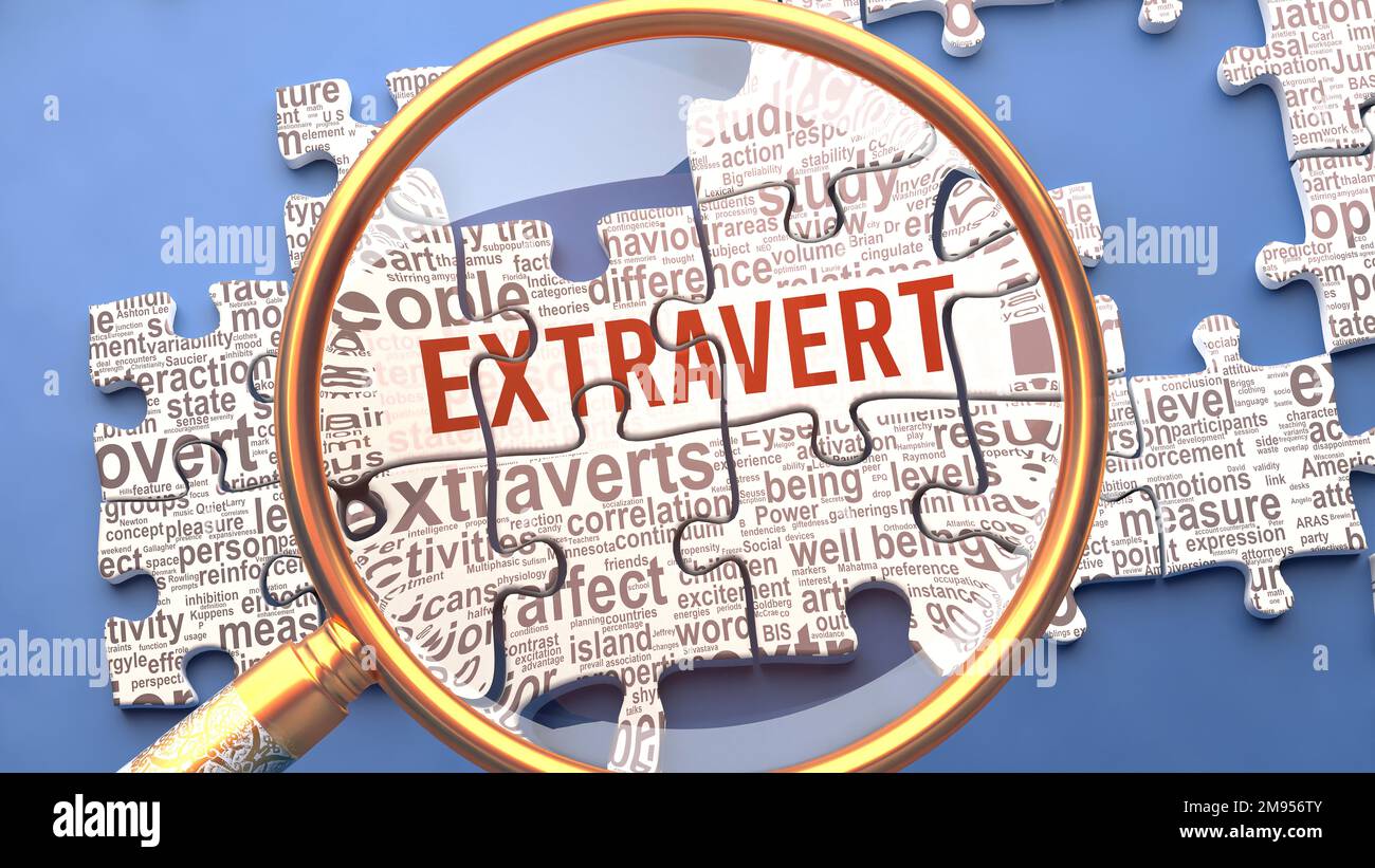 Extravert As A Complex And Multipart Topic Under Close Inspection Complexity Shown As Matching