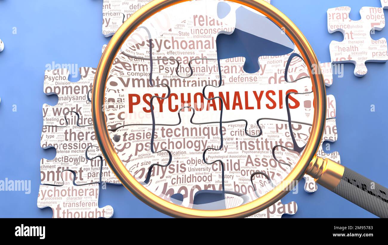 Psychoanalysis as a complex and multipart topic under close inspection ...