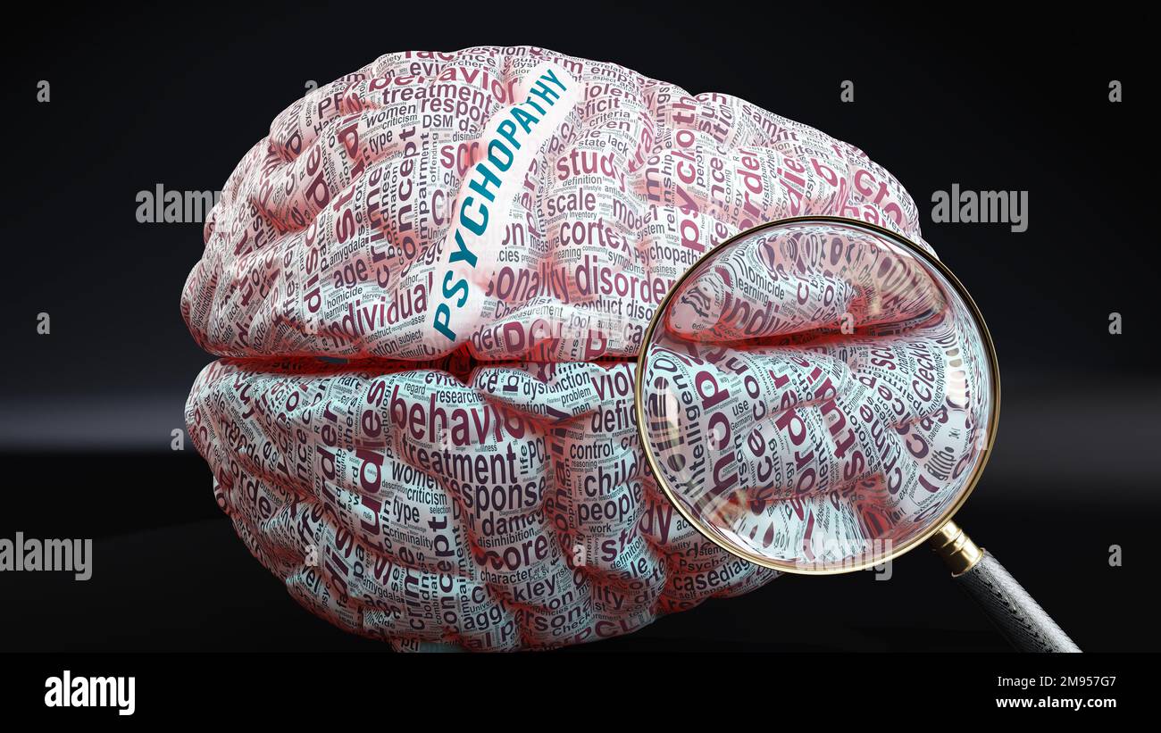 Psychopathy in human brain hi-res stock photography and images - Alamy