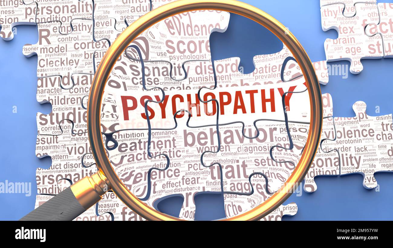 Psychopathy as a complex and multipart topic under close inspection ...