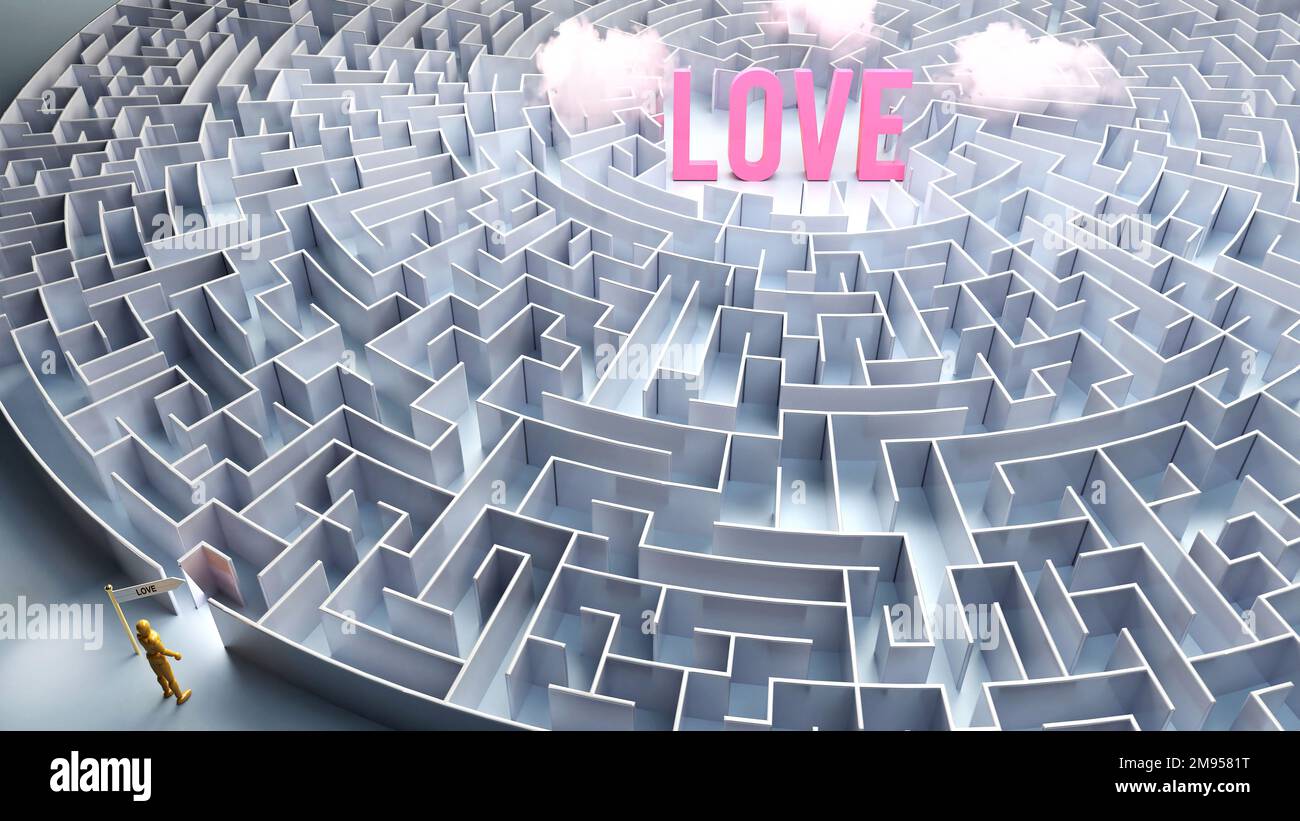 Love and a difficult path, confusion and frustration in seeking it ...