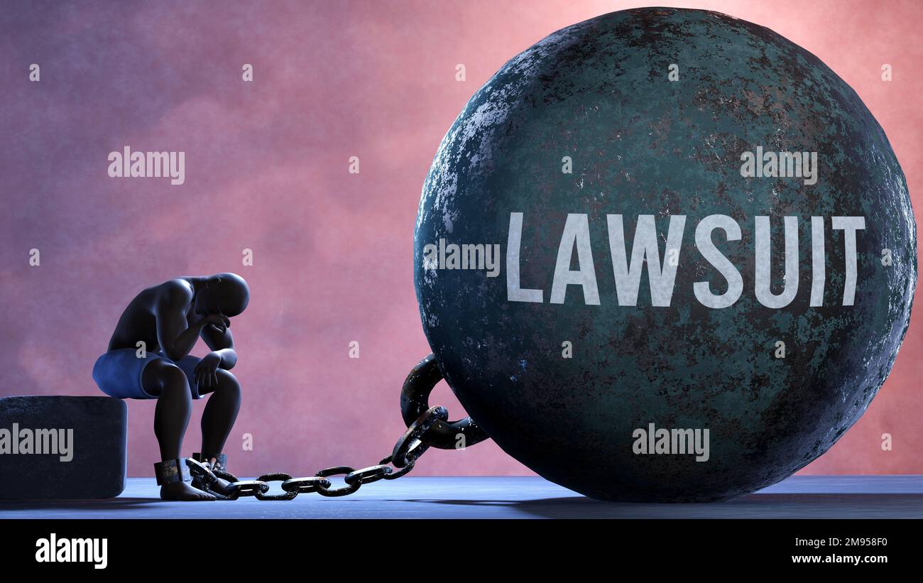 Lawsuit that limits life and make suffer, imprisoning in painful ...