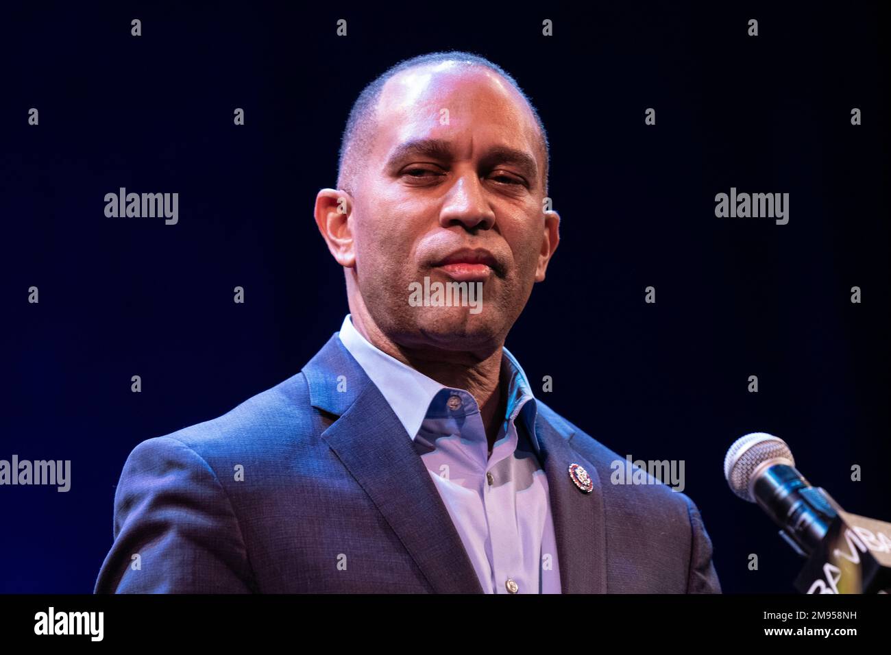 Congressman Hakeem Jeffries speaks during The 36th Annual Brooklyn ...