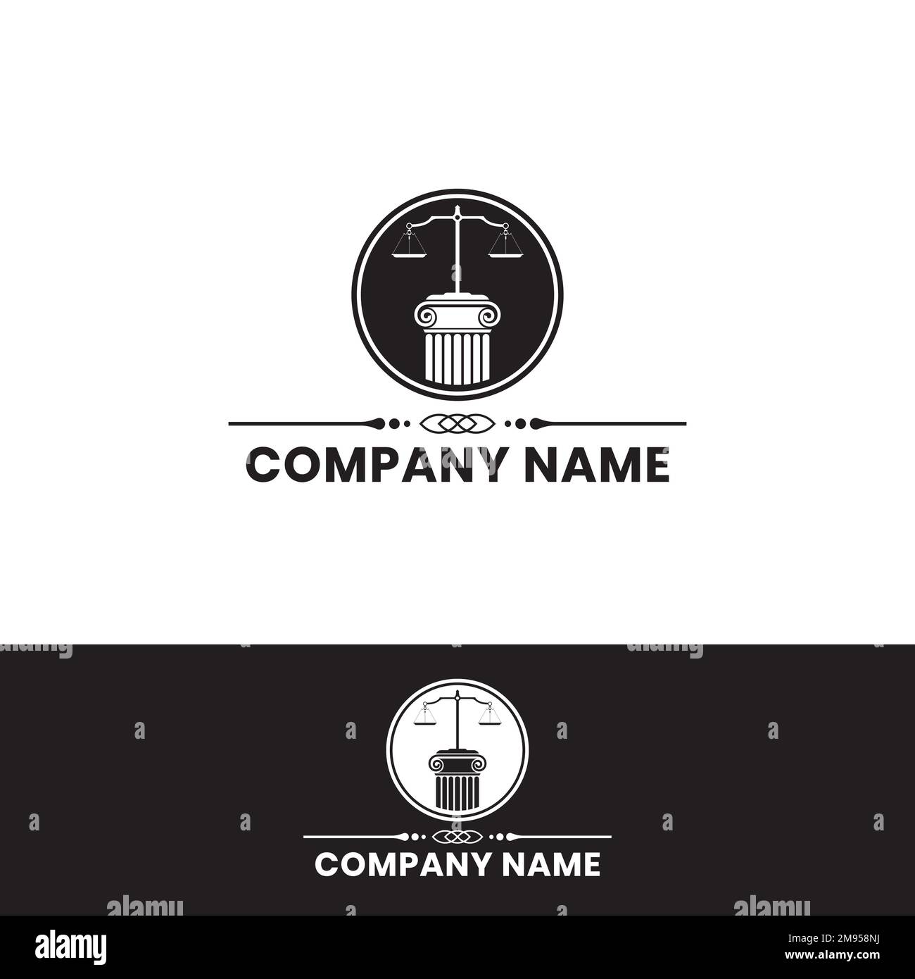 Attorney and court prosecutor logo, simple and bold suitable for ...