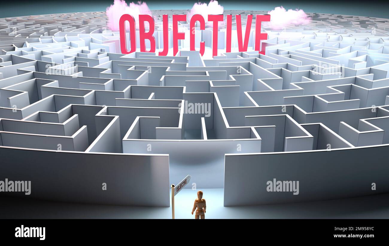 Complicated journey to objective hi-res stock photography and images ...