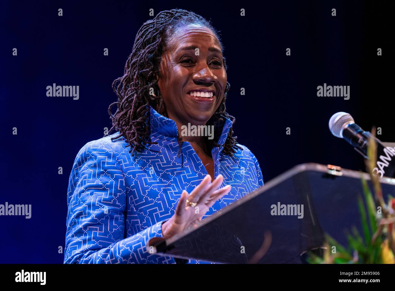 Keynote speaker Sherrilyn Ifill speaks during The 36th Annual Brooklyn Tribute to Dr. Martin ...