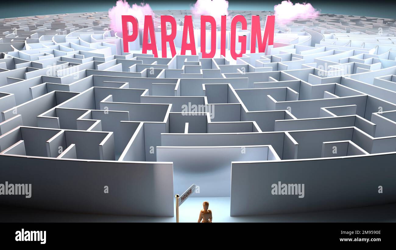 Complicated journey to paradigm hi-res stock photography and images - Alamy