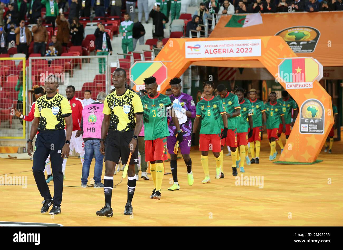 Cameroon beat Congo (1-0) during the opening match of group E of the ...