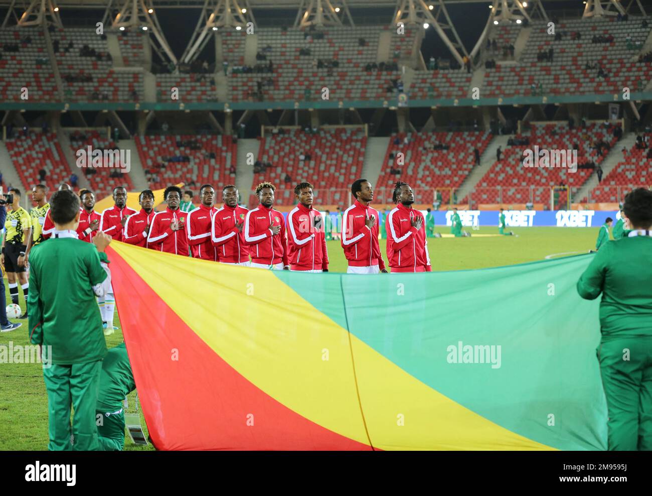 Cameroon beat Congo (1-0) during the opening match of group E of the ...