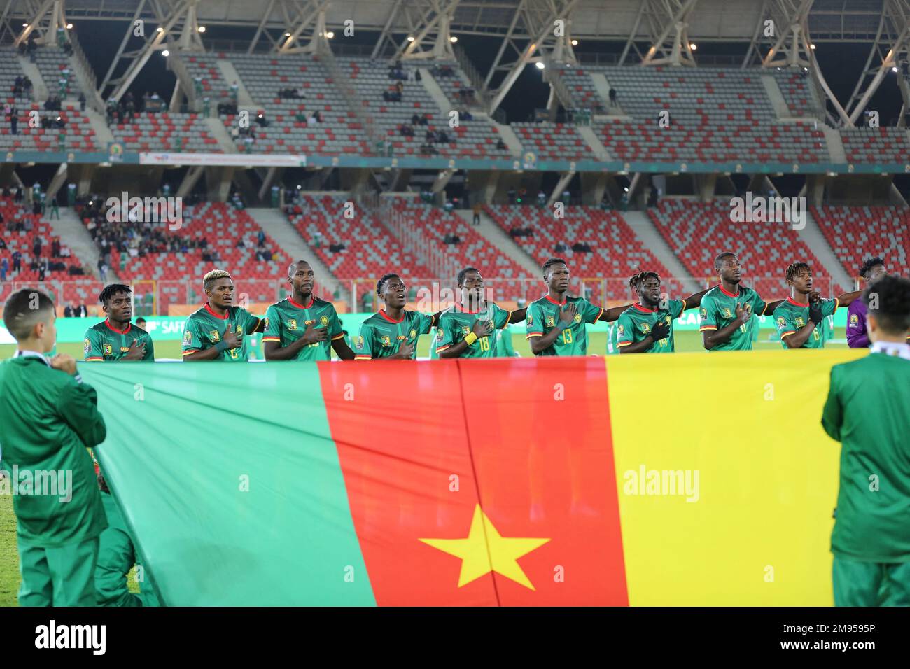 Cameroon beat Congo (1-0) during the opening match of group E of the ...