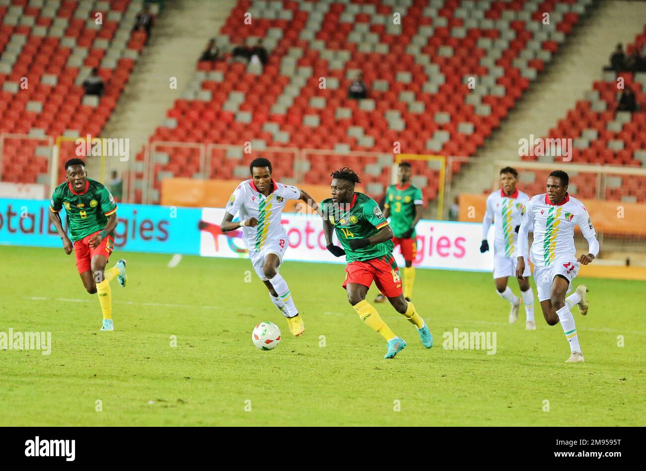Cameroon beat Congo (1-0) during the opening match of group E of the ...