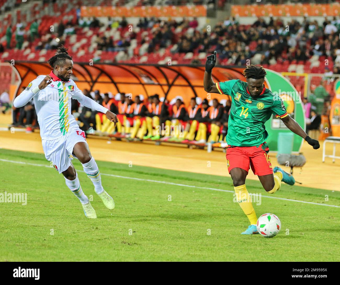 Cameroon beat Congo (1-0) during the opening match of group E of the ...