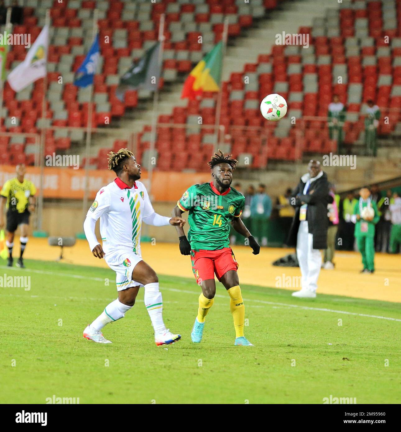 Cameroon beat Congo (1-0) during the opening match of group E of the ...