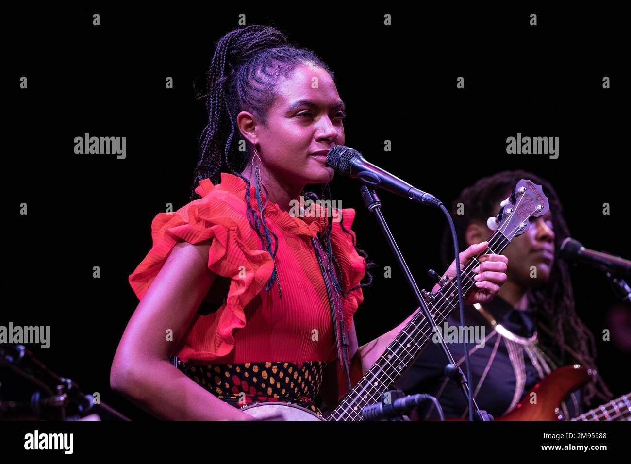New York, USA. 16th Jan, 2023. Allison Russell performs during The 36th ...