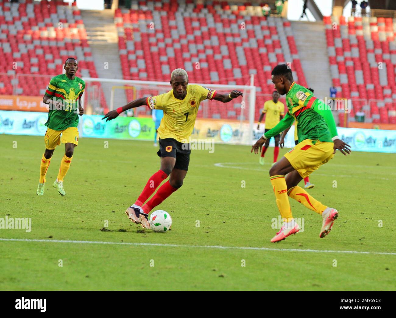 Mali and Angola draw 3-3 during the group E match of the 7th African ...