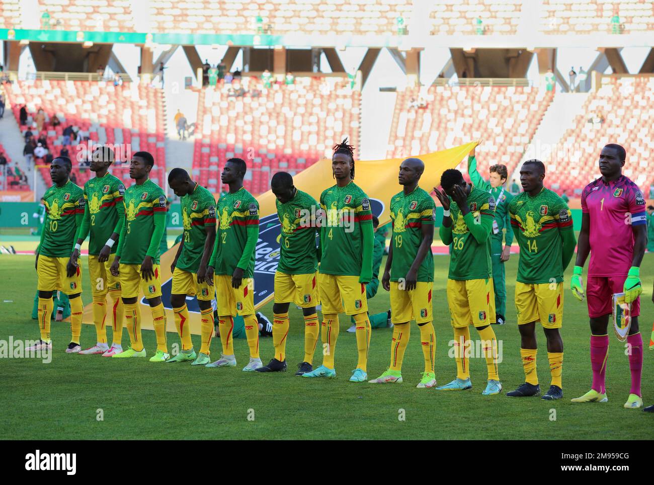 Mali and Angola draw 3-3 during the group E match of the 7th African ...