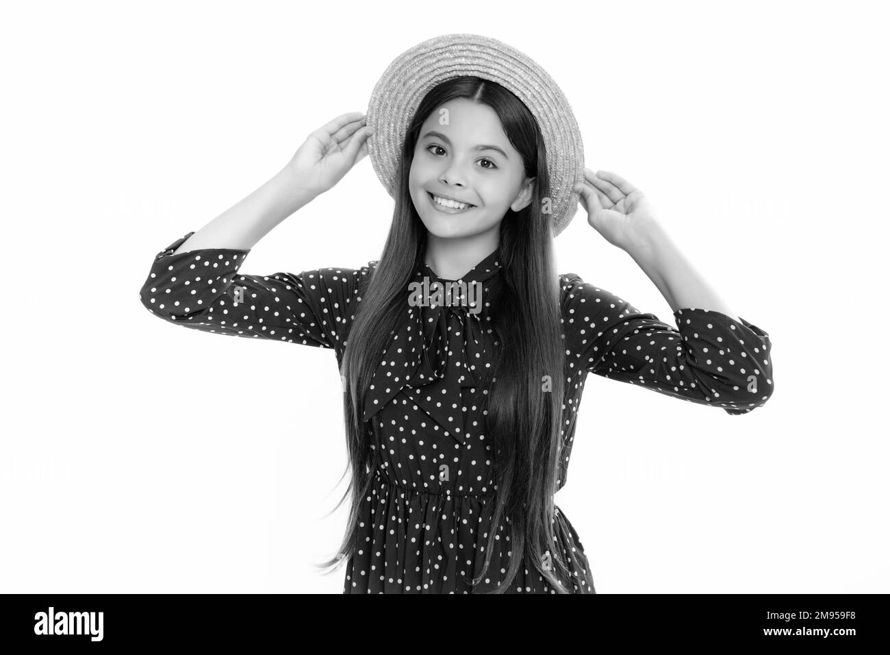 Portrait of happy smiling teenage child girl. Pretty teenage girl in ... Portrait of happy smiling teenage child girl. Pretty teenage girl in ...