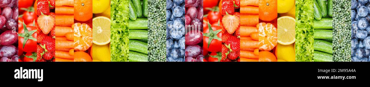 Fruits and vegetables background collection of fresh many fruit lettuce ...