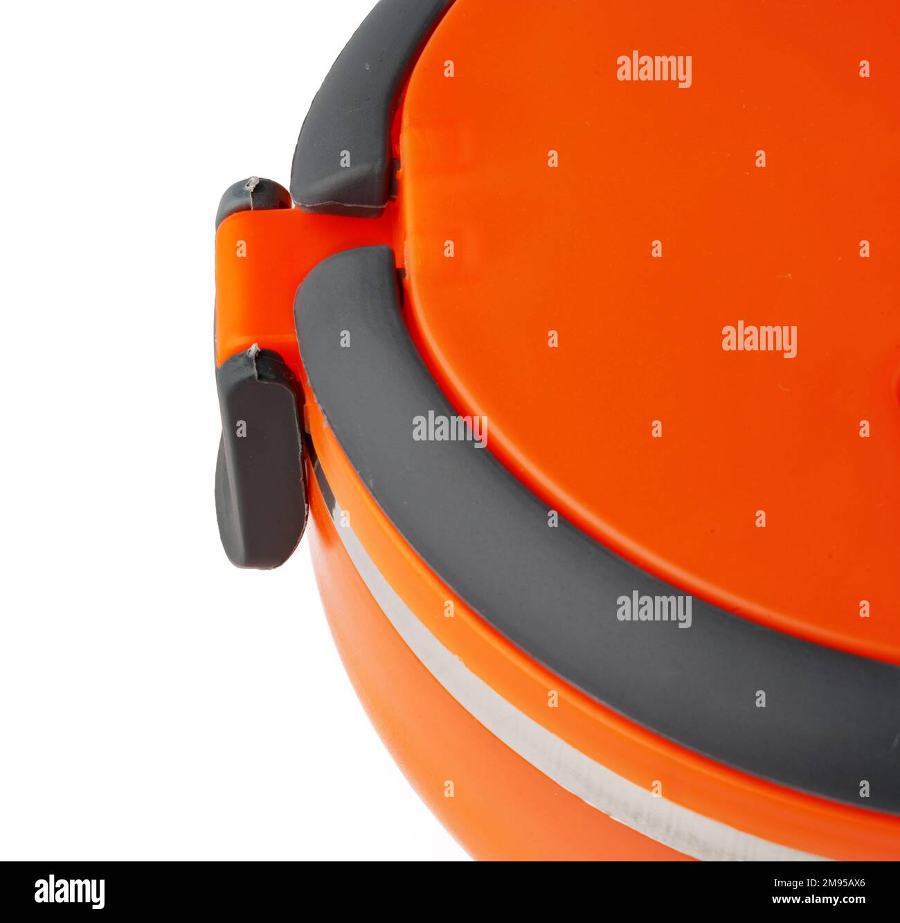 Empty food container isolated on white background Stock Photo - Alamy