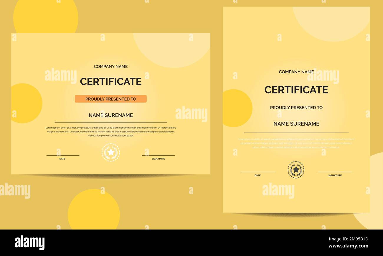 Modern and Creative experience letter template vector design Stock ...