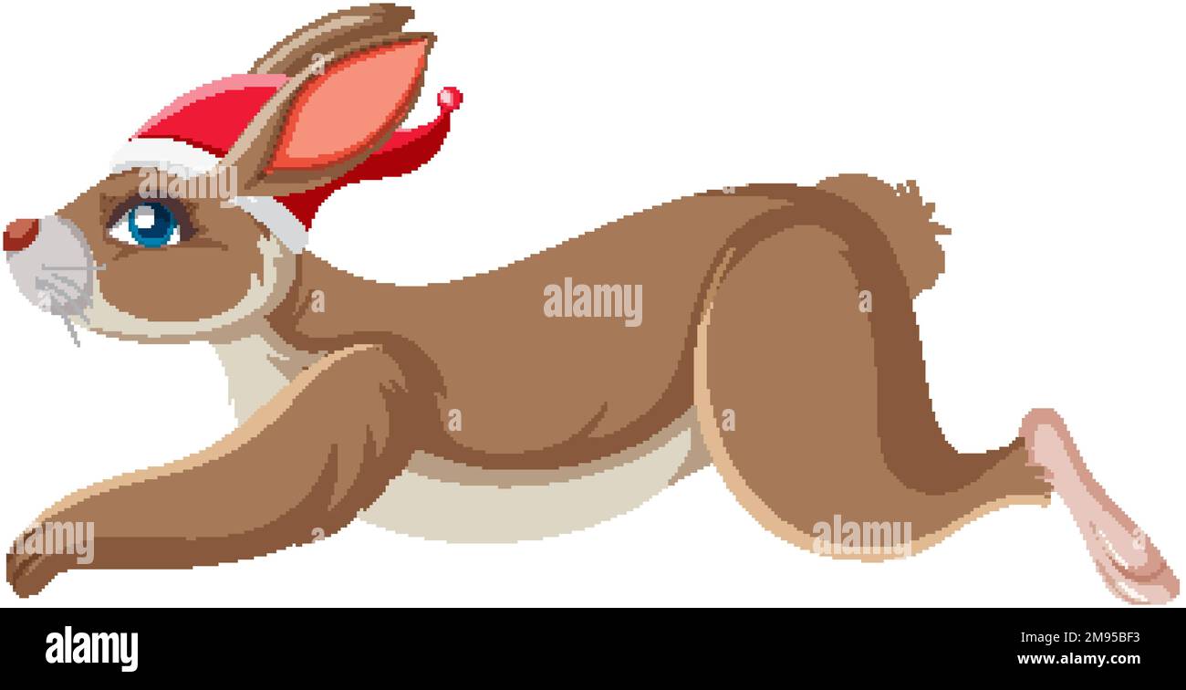 Rabbits run Stock Vector Images - Alamy