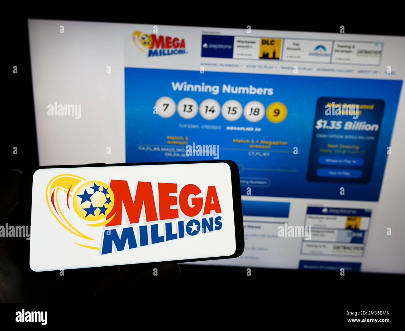 Mega millions logo hi-res stock photography and images - Alamy