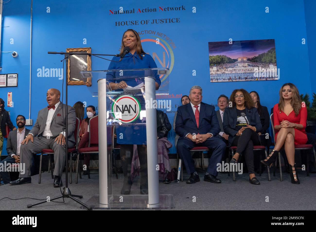New York, United States. 16th Jan, 2023. New York State Attorney ...