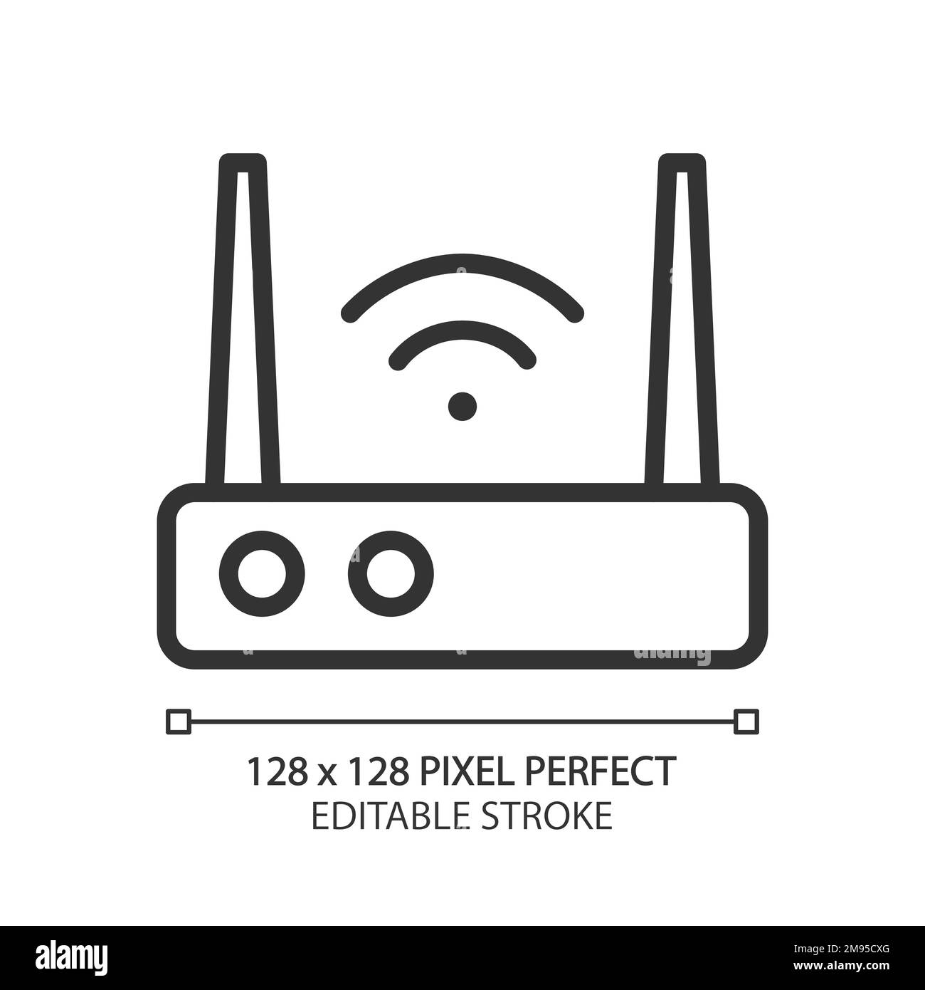 Drawing router internet connection modem hi-res stock photography and ...