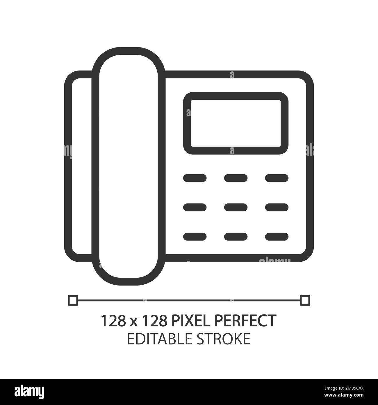Telephone pixel perfect linear icon Stock Vector Image & Art - Alamy Telephone pixel perfect linear icon Stock Vector Image & Art - Alamy