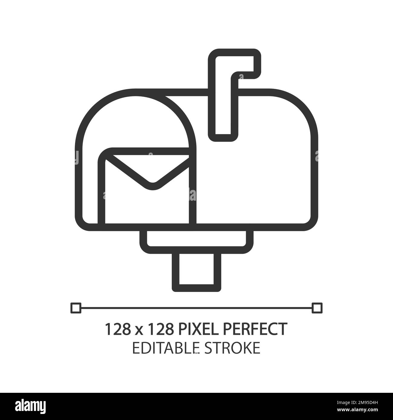 Simple postal item hi-res stock photography and images - Alamy