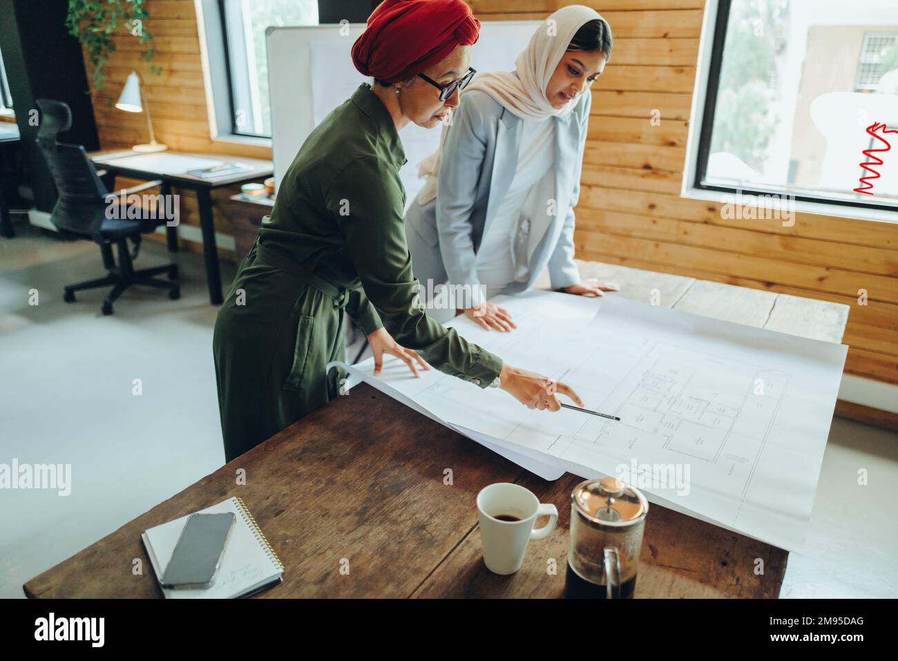 Planning work office architecture hi-res stock photography and images - Alamy