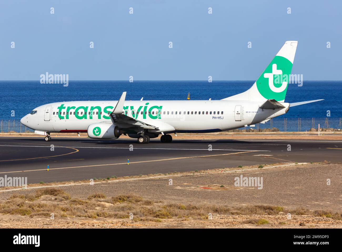 Lanzarote, Spain - September 17, 2022: Transavia Boeing 737-800 ...