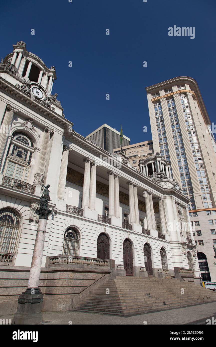 Brazil, Rio, buildings in the old Centro district Stock Photo - Alamy