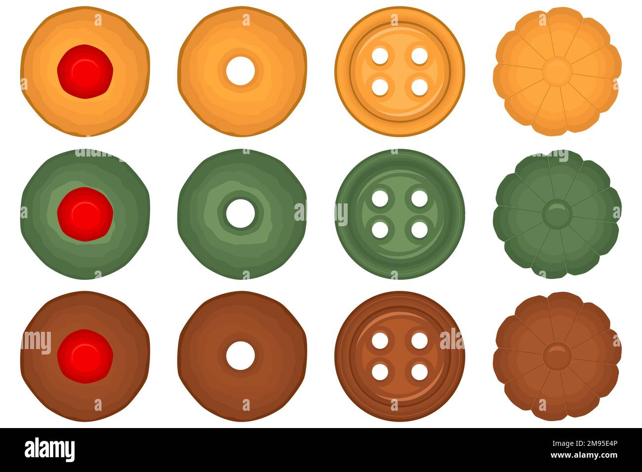 Big set homemade cookie different taste in pastry biscuit, large kit ...