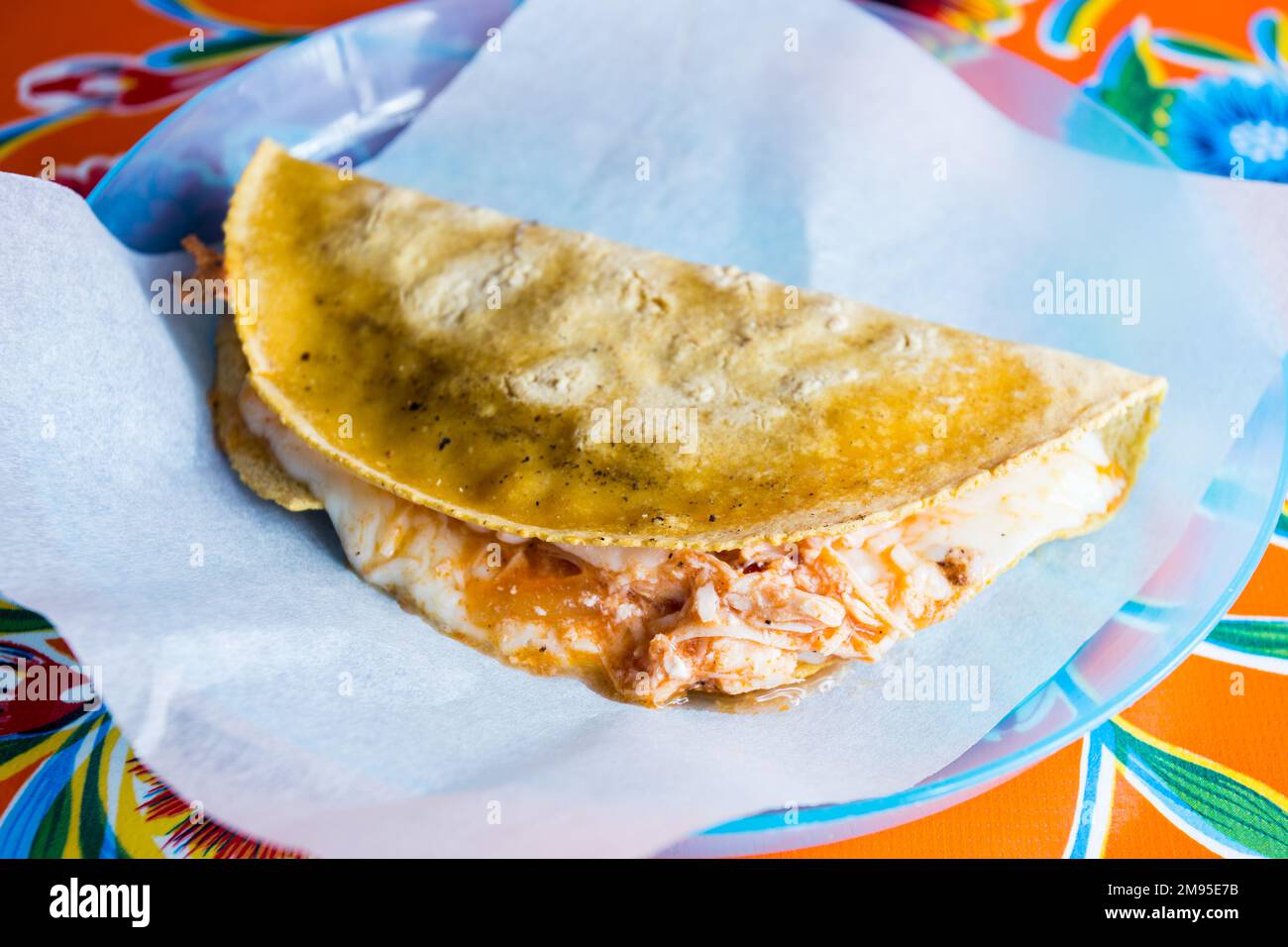 The quesadilla is a Mexican dish that consists of a corn or wheat ...