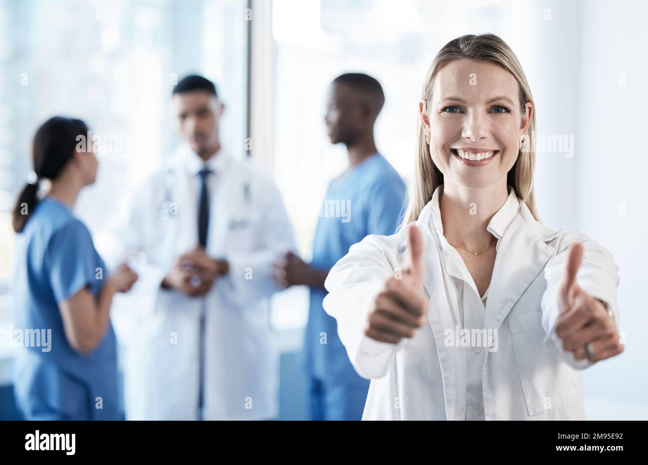 No better time than the present. a young female doctor giving the ...