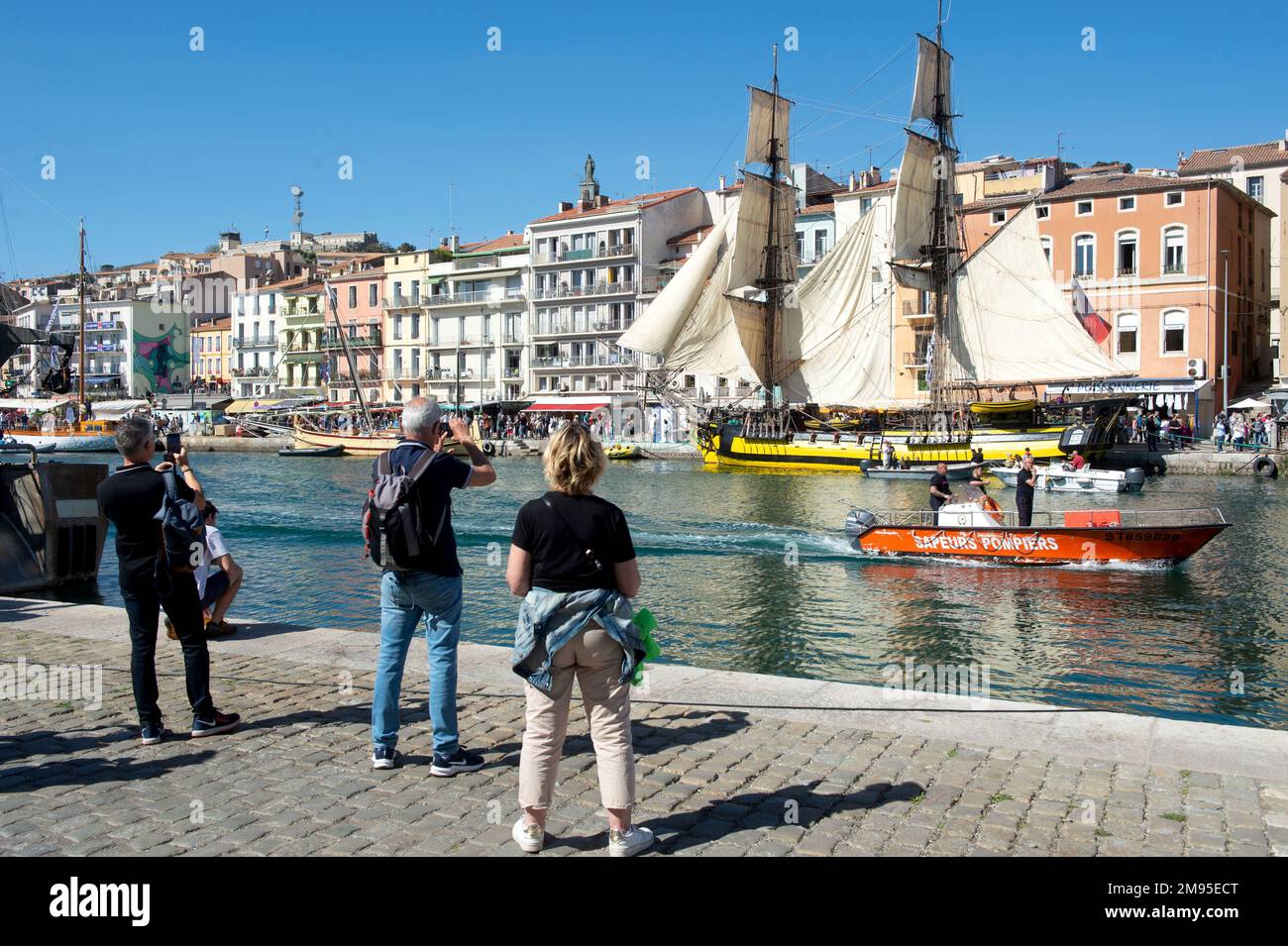 Sete, south of France, 2022/16/04: “Escale a Sete”, maritime festival ...