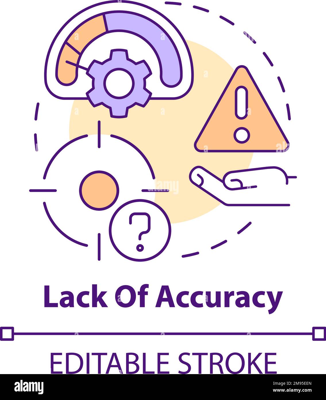 Lack of data Stock Vector Images - Alamy