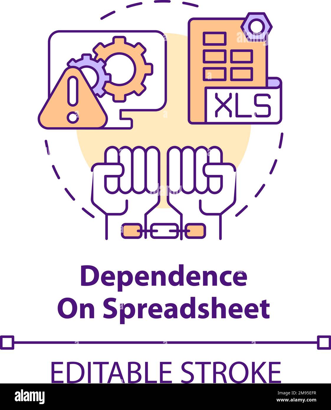 Data dependency Stock Vector Images - Alamy