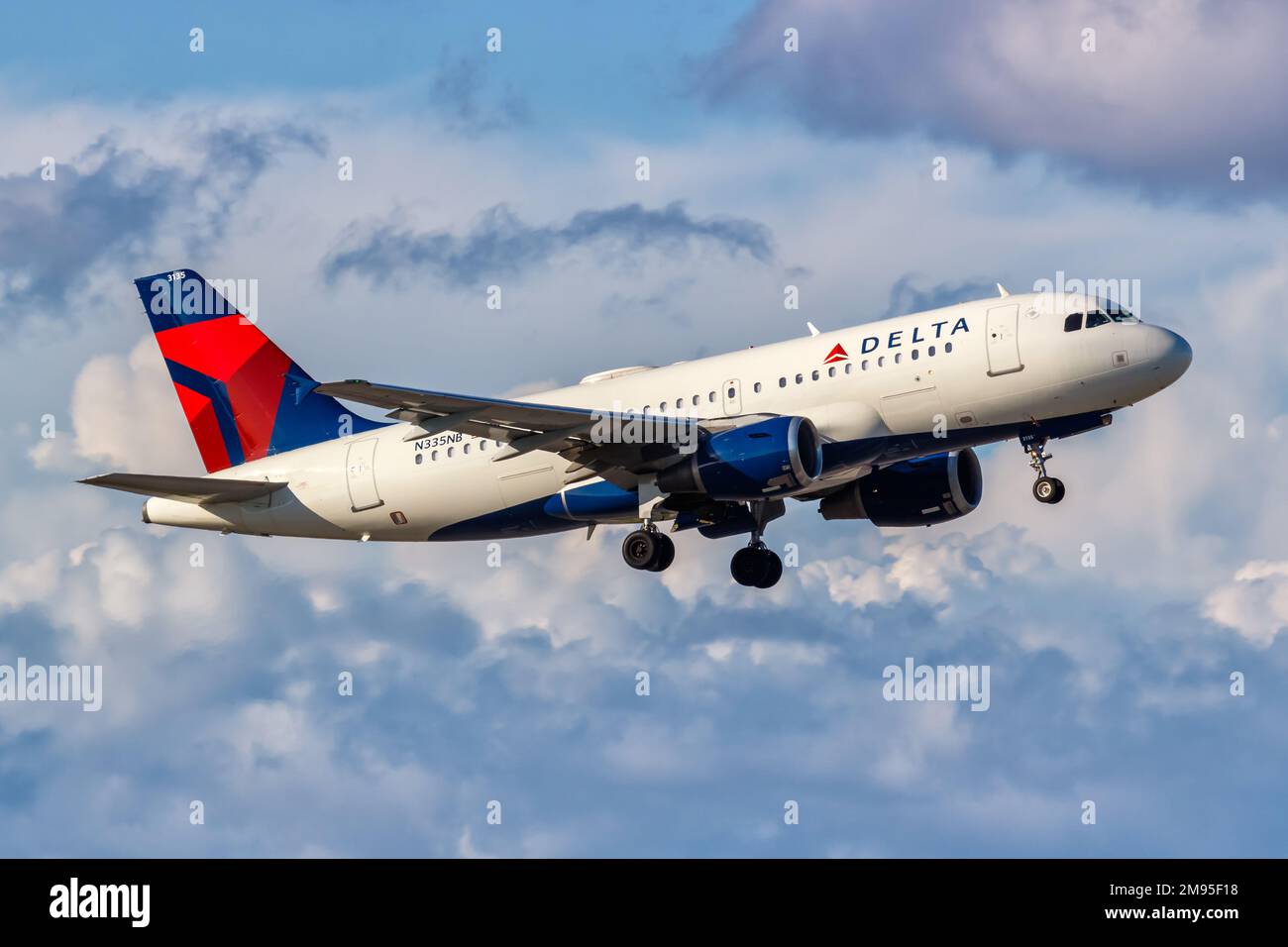 West Palm Beach, United States - November 13, 2022: Delta Air Lines ...