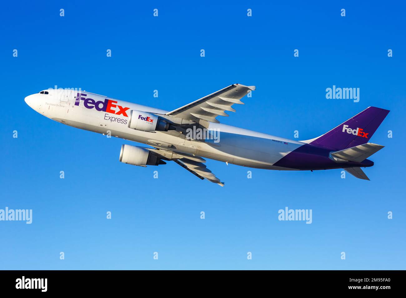 Los Angeles, United States - November 3, 2022: FedEx Express Airbus ...