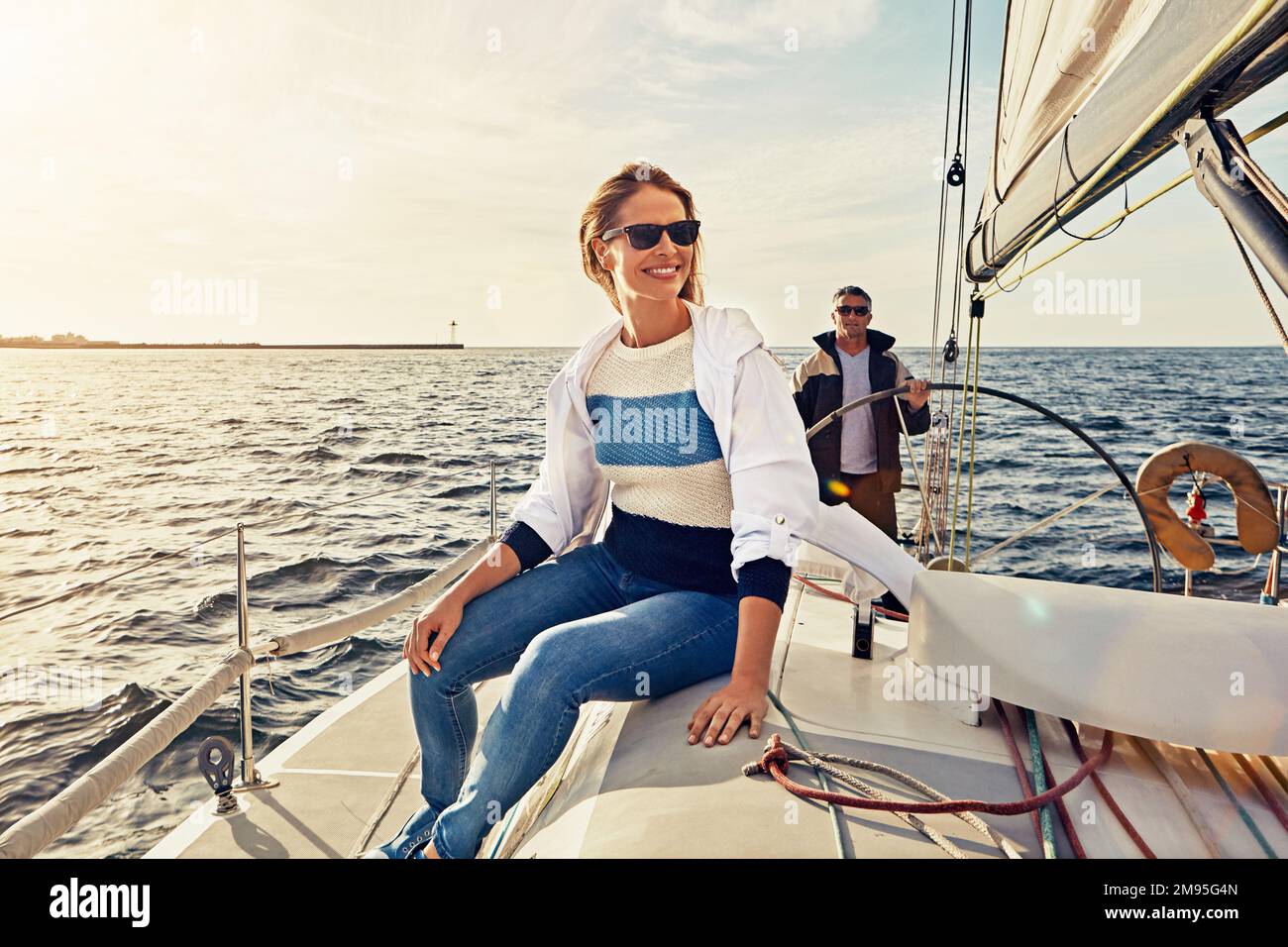 Relaxed sailing hi-res stock photography and images - Alamy