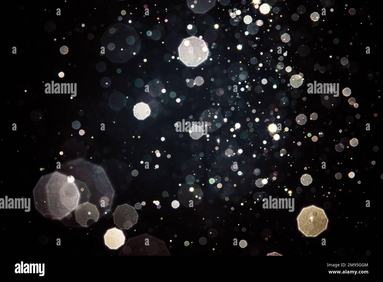 Abstract blur black bokeh background Stock Photo - Alamy