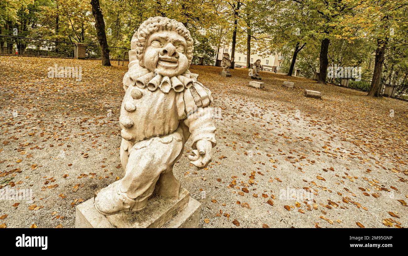 Dwarf Statue, Bizarre Dwarf, Zwergerlgarten, Dwarf Garden, 18th Century ...