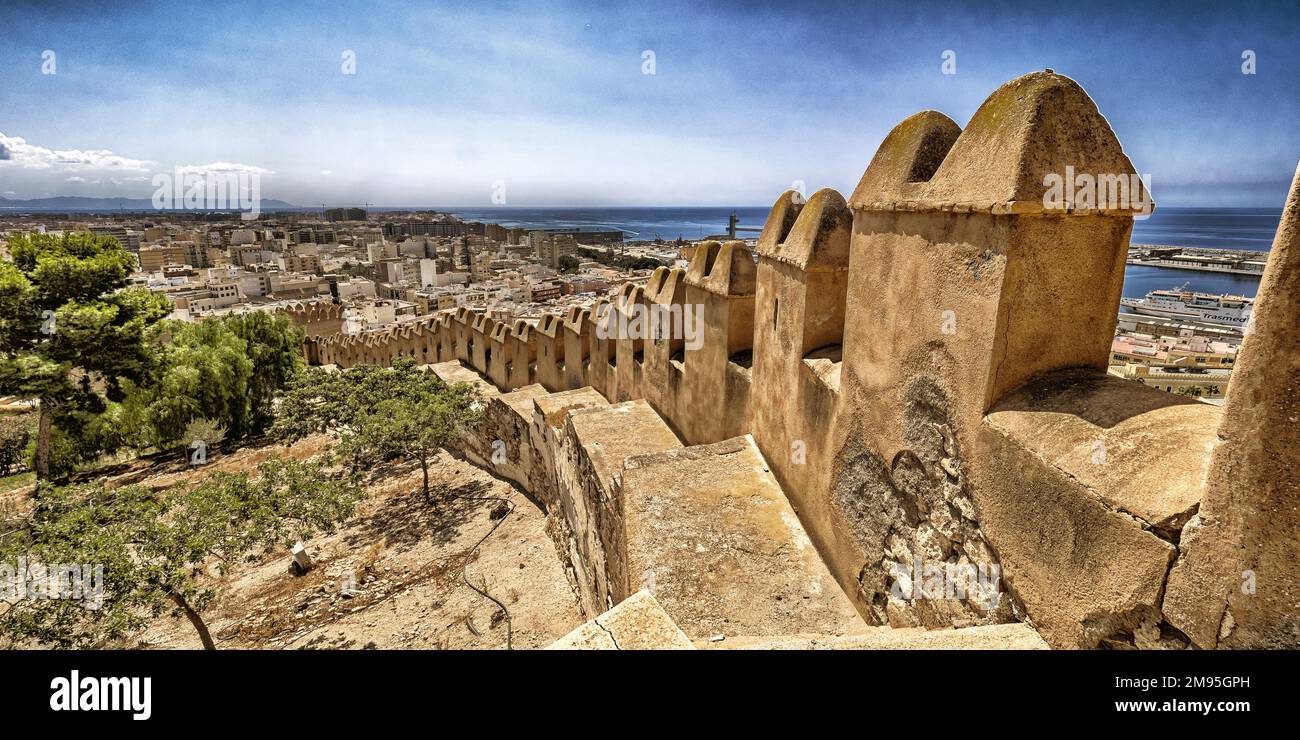 Monumental Complex of Alcazaba of Almería, Castle and Walls of Cerro of ...